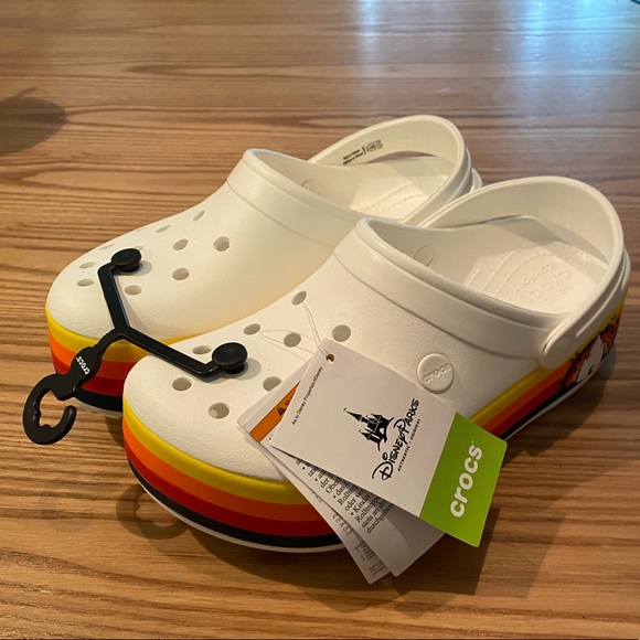 CROCS | Shoes | Retro Disney Parks Castle Crocs Discontinued | Poshmark